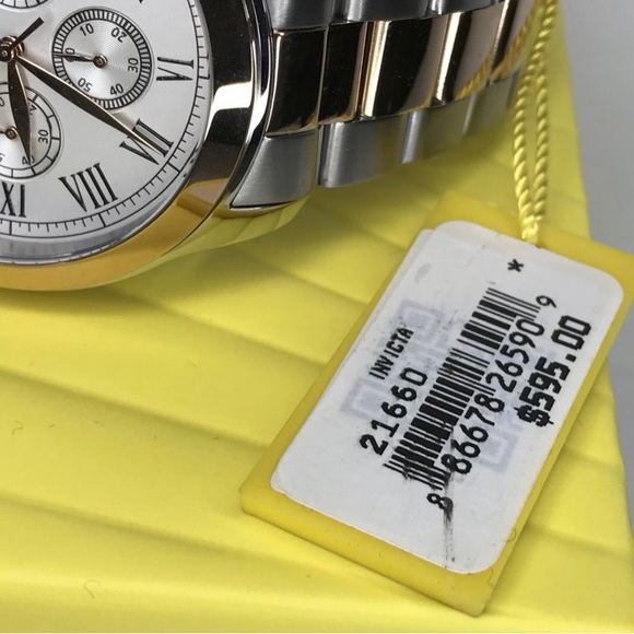 Invicta | Accessories | Nwt Gorgeous Invicta Specialty Watch Crisp ...
